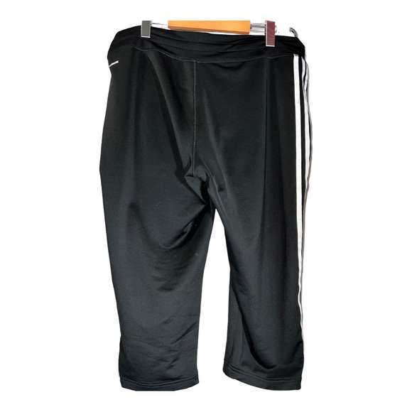 adidas | Pants & Jumpsuits | Adidas Black Workout Active Capris 3 ...
